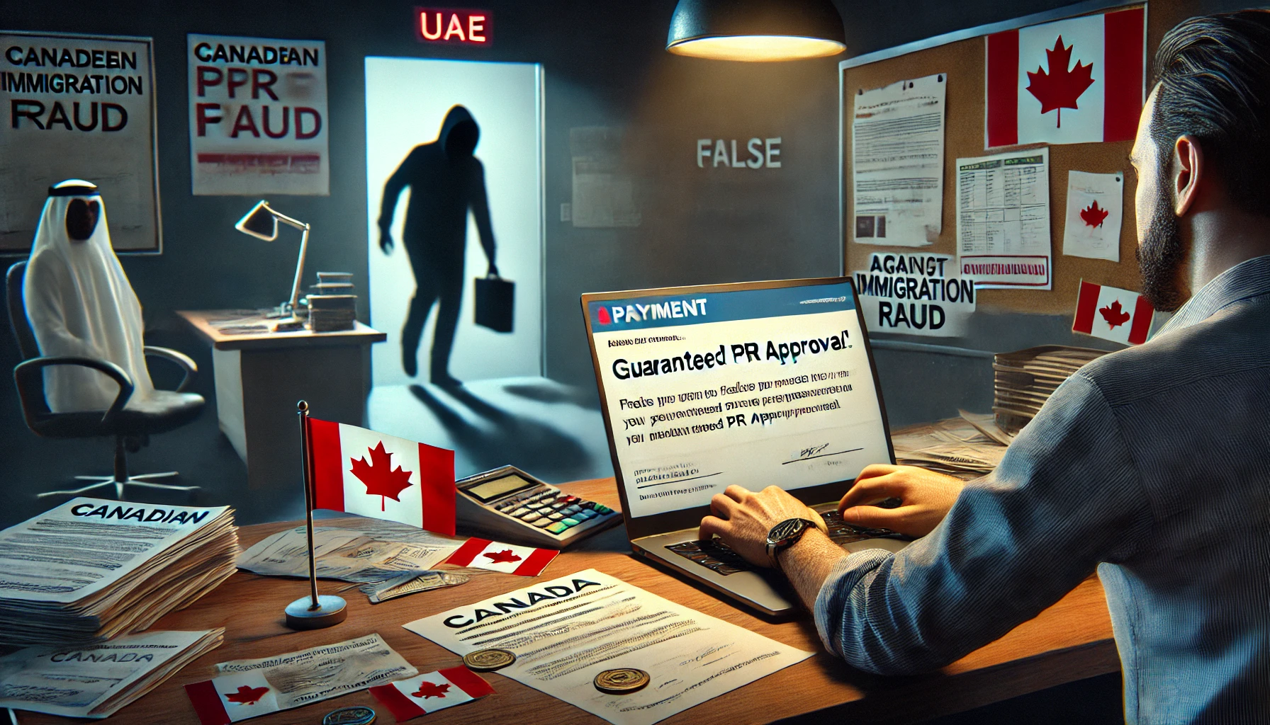Dangers of Paying for Canadian PR: Immigration Fraud in UAE - Hossam ...