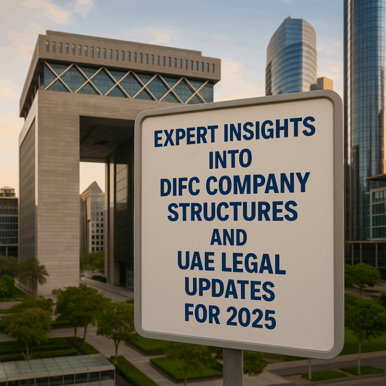 Expert Insights into DIFC Company Structures and UAE Legal Updates for ...