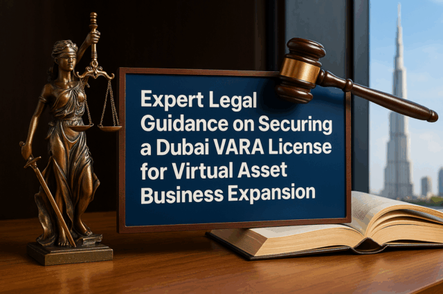 Expert Legal Guidance on Securing a Dubai VARA License for Virtual ...