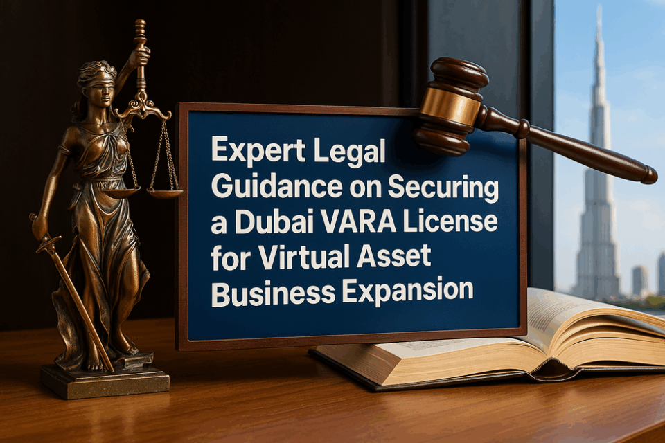 Expert Legal Guidance on Securing a Dubai VARA License for Virtual ...