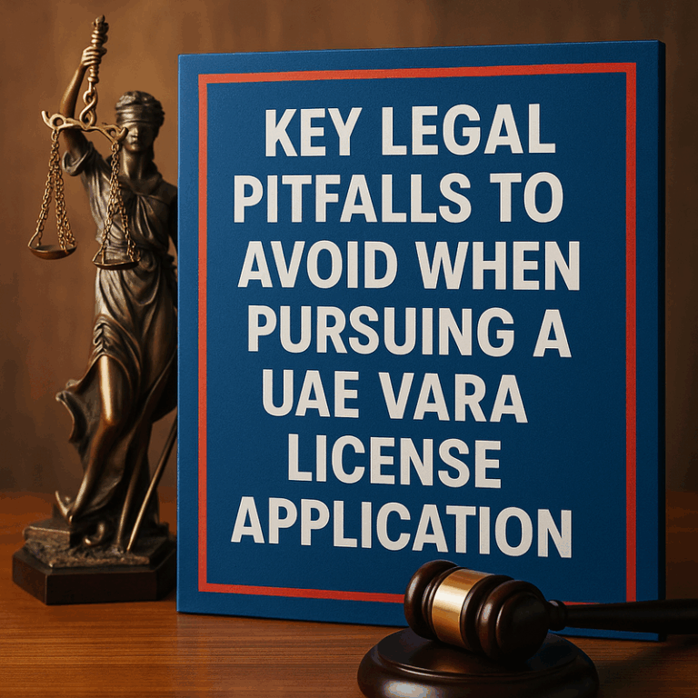 Key Legal Pitfalls to Avoid When Pursuing a UAE VARA License ...