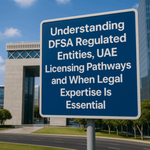 Understanding DFSA Regulated Entities, UAE Licensing Pathways and When ...
