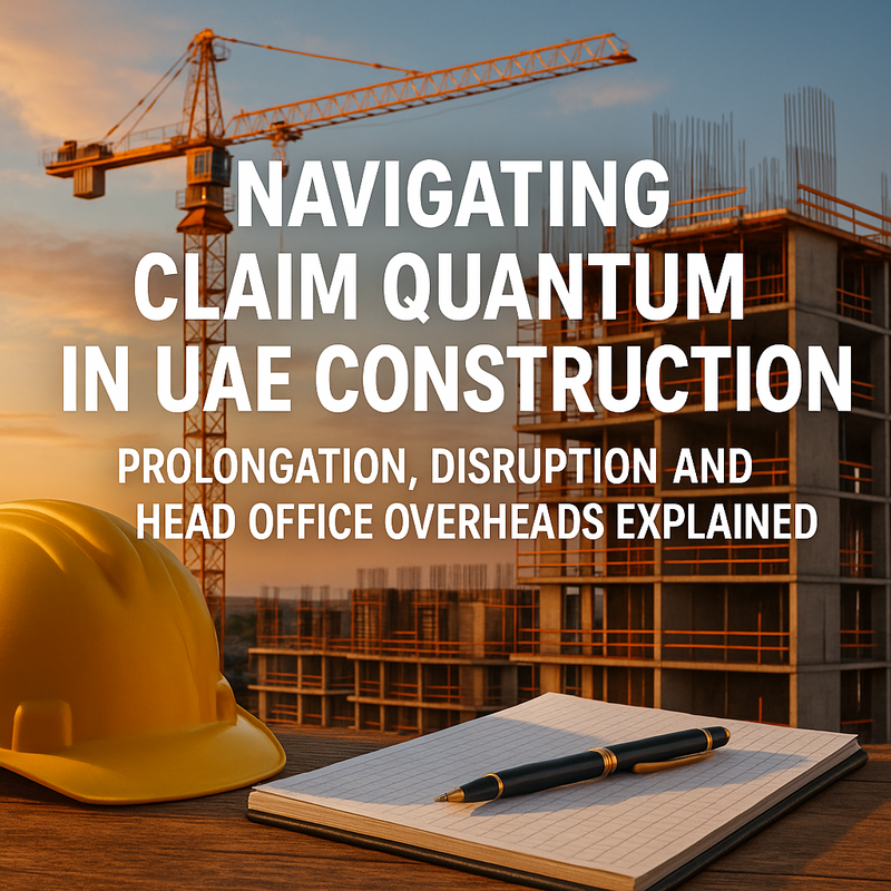 Navigating Claim Quantum in UAE Construction Prolongation Disruption ...