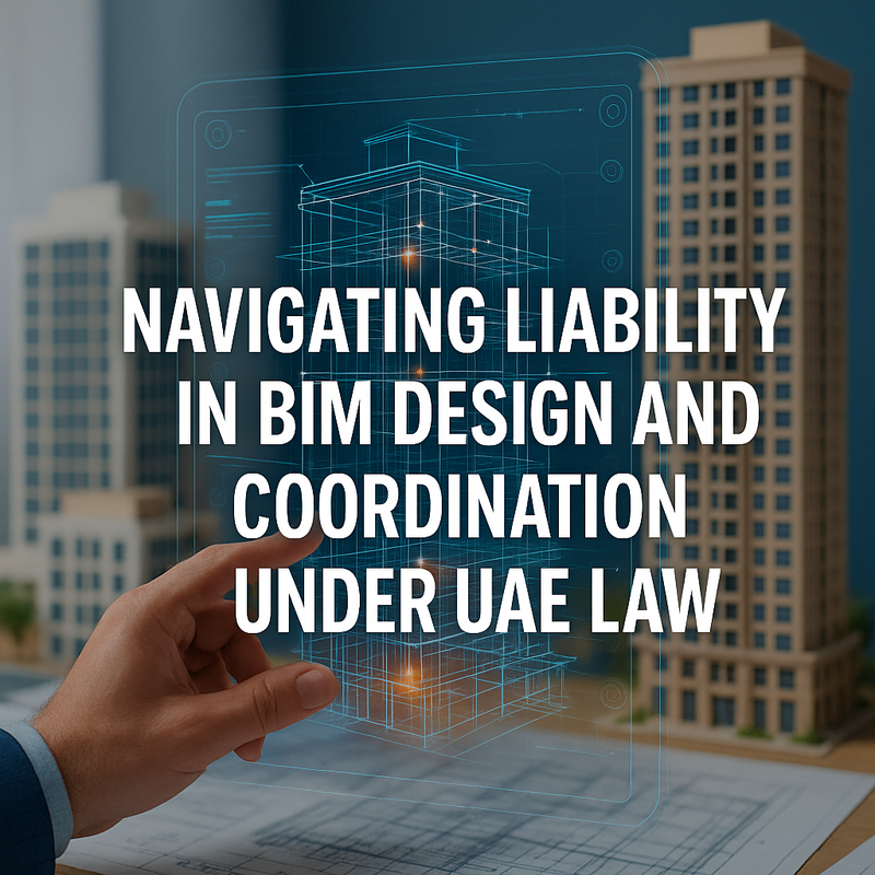 Navigating Liability in BIM Design and Coordination Under UAE Law ...